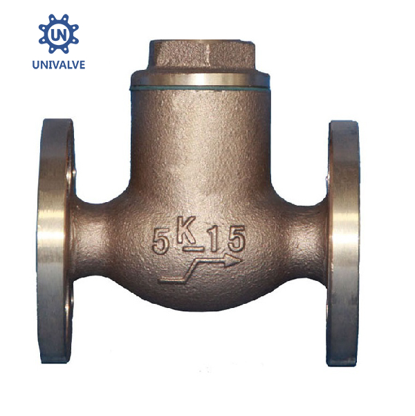 Marine Valve F7415 JIS 5K Bronze Globe Lift Check Valve from China ...