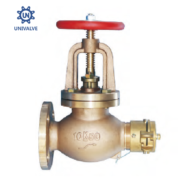 Marine Valve Flange F7334A JIS 5K&10K Bronze Hose Globe Valve Nakajima ...