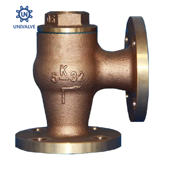 Marine Valve F7416 JIS 5K Bronze Angle Lift Check Valve from China ...